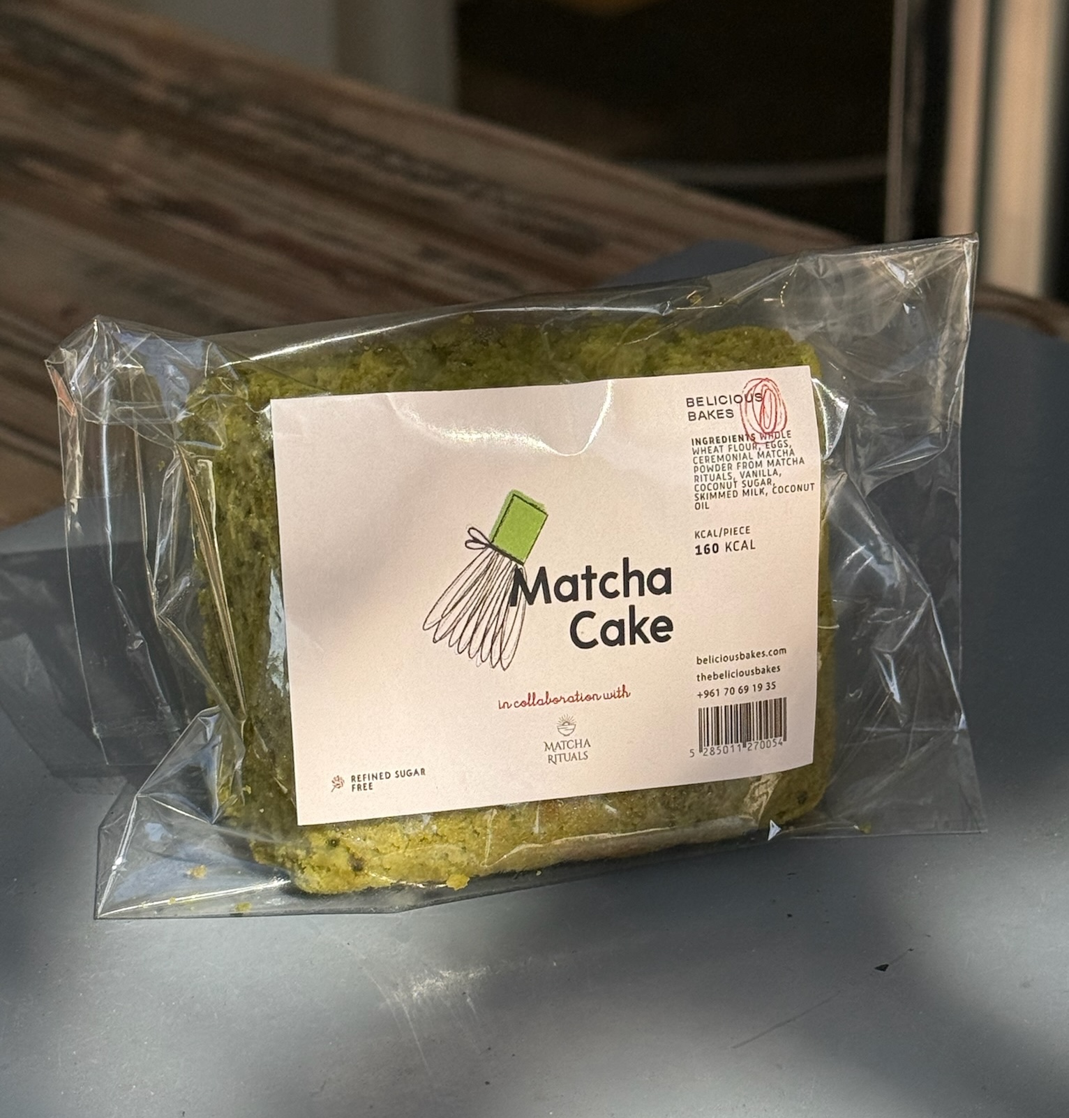 The Matcha Cake - Belicious Bakes